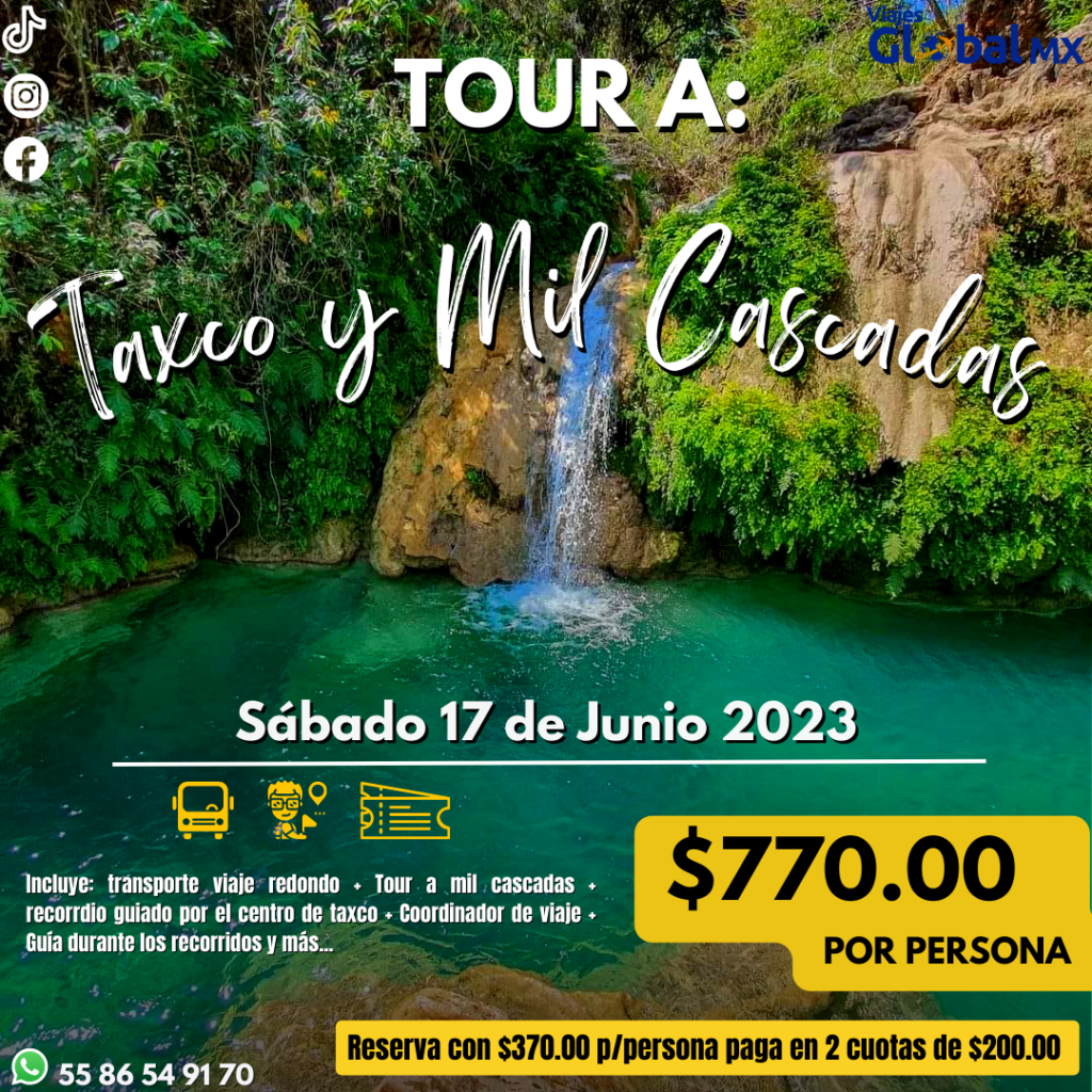 mil cascadas taxco tour